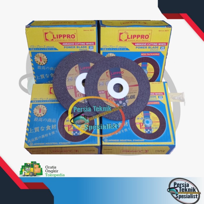 Jual ST | Cutting wheel LIPPRO POWER 4 inc mata gerinda potong | Shopee ...