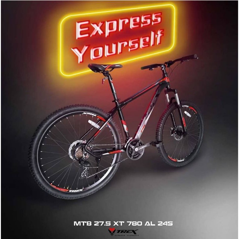 Jual sepeda MTB 27.5 T-rex | Shopee Indonesia
