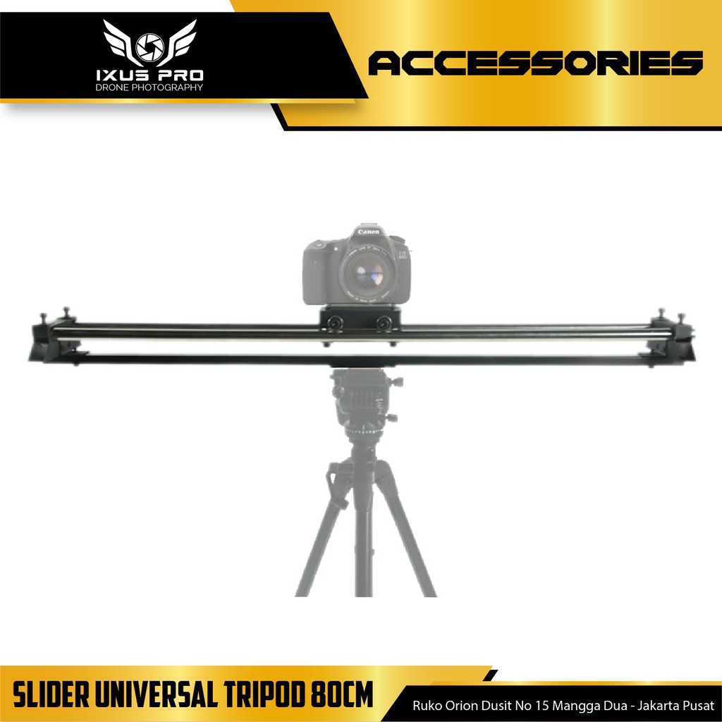 Jual Slider Universal Tripod 80cm - Slider 80cm | Shopee Indonesia