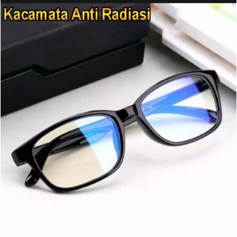 Jual Kacamata Anti Radiasi Blue-Ray Lensa Normal | Shopee Indonesia