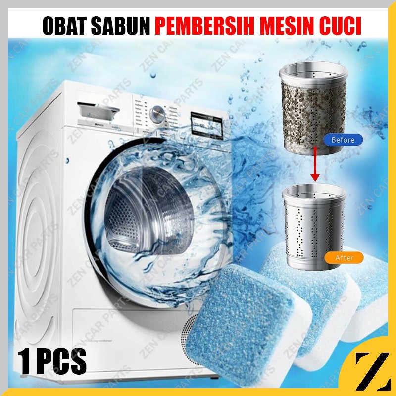 Jual ( isi 5 ) Tablet Sabun Pembersih Kotoran Mesin Cuci Deep Cleaning ...