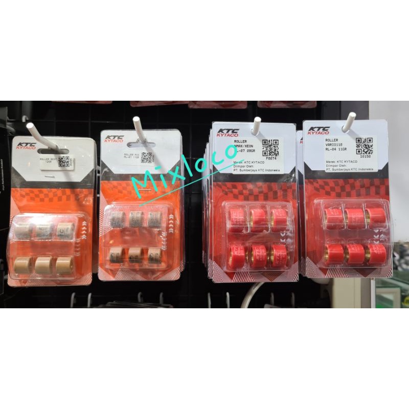 Jual Roller Ori KTC kytaco Mio/Roller KTC Beat /Roller KTC Kytaco Nmax /Roller KTC vario ...
