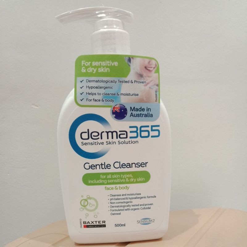 Jual Derma 365 cleanser 500ml | Shopee Indonesia