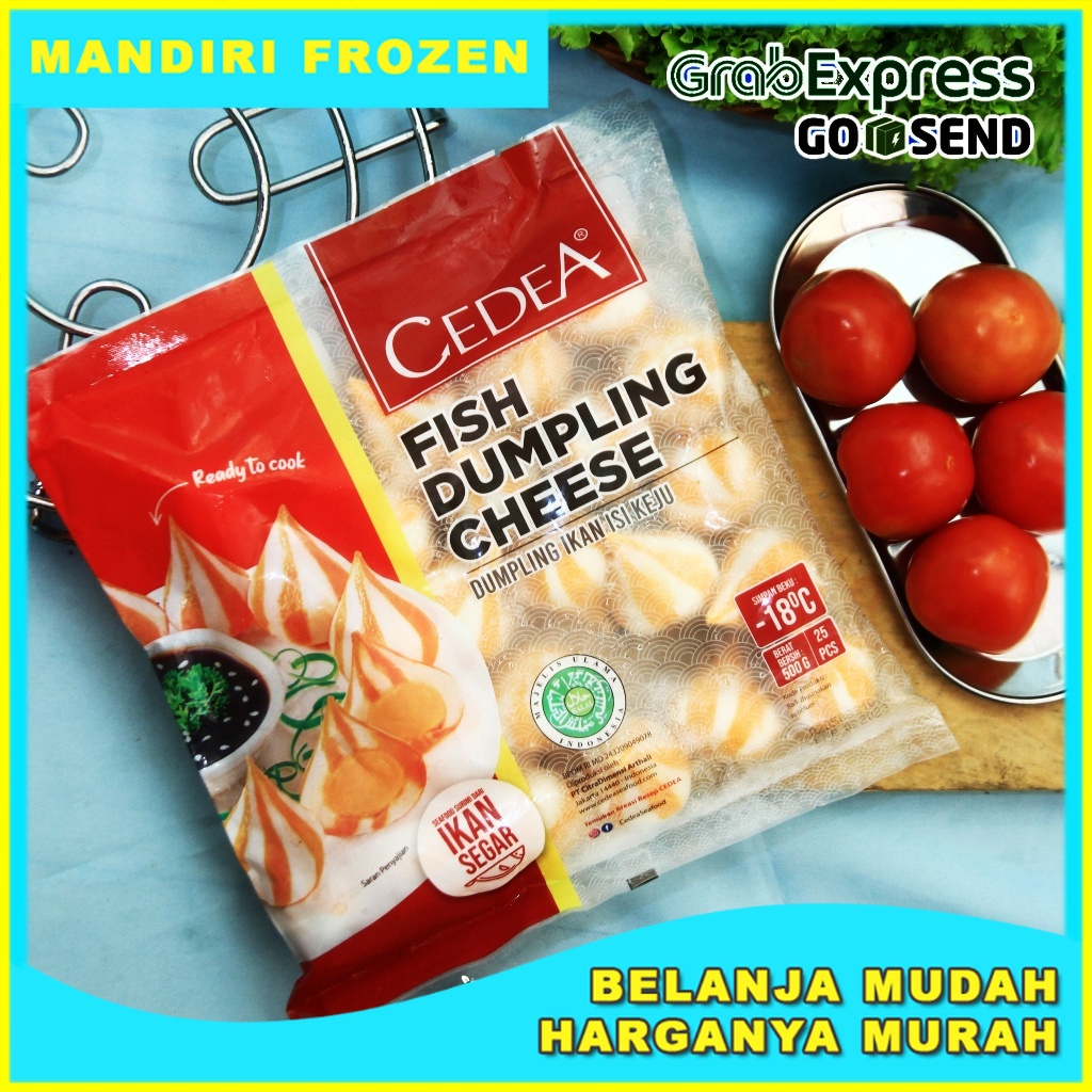 Jual CEDEA Fish Dumpling Cheese 500gr - Makanan Beku Olahan | Shopee ...
