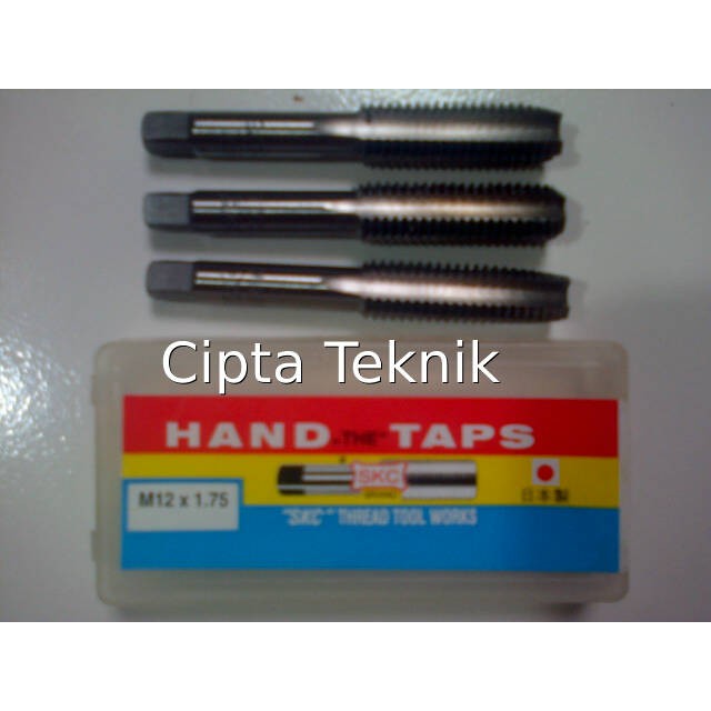 Jual Hand tap SKC M12 x 1,75 Handtap SKC M12x1.75 Tap Ulir M12 x 1.75 | Shopee Indonesia