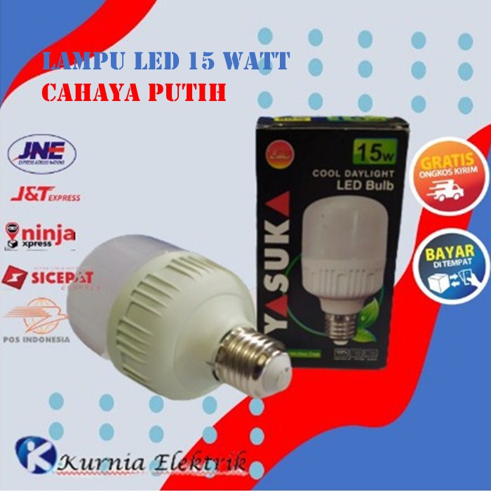 Jual LAMPU LED SNI 15 WATT MURAH BULB LAMP LED HEMAT ENERGI AWET | Shopee Indonesia