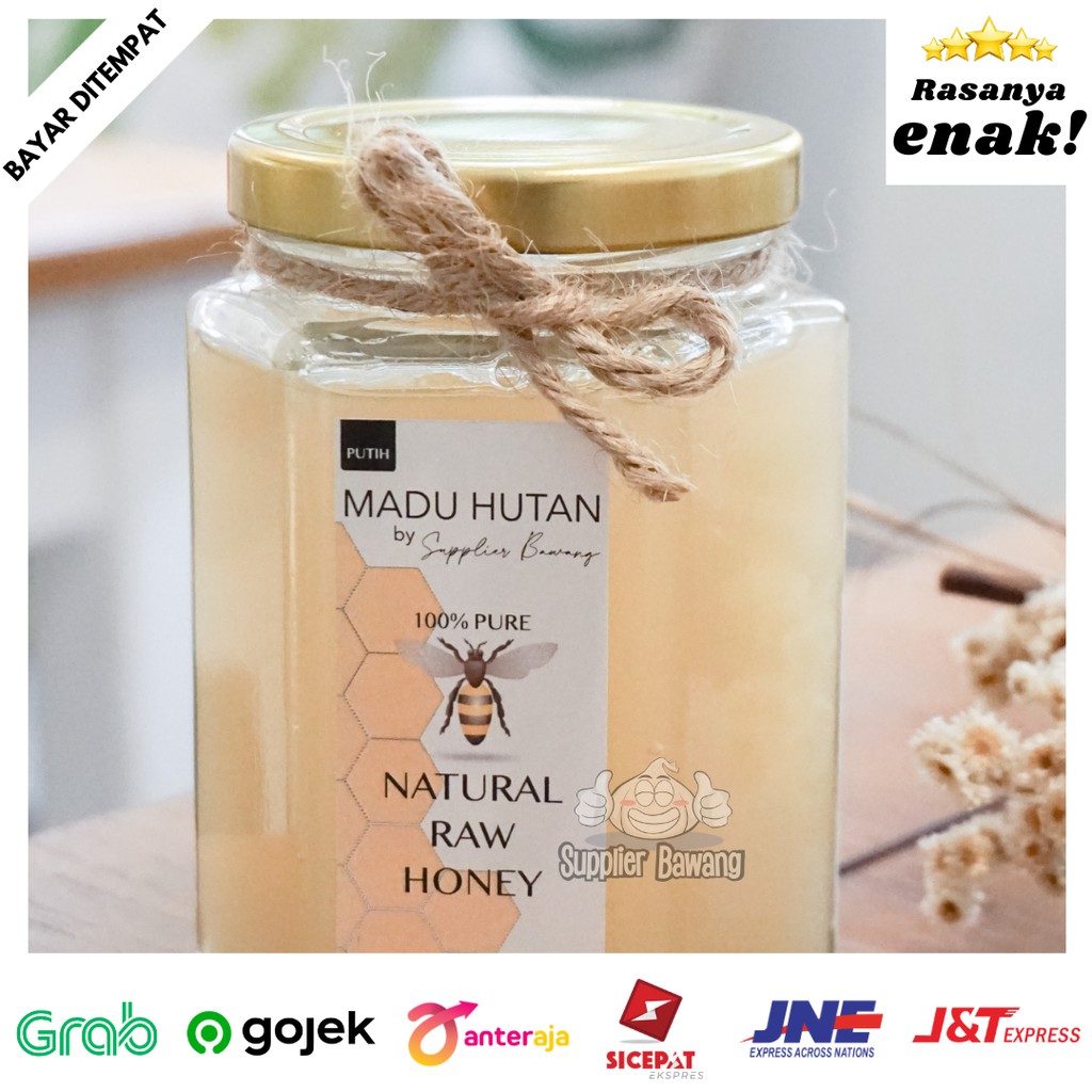 Jual MADU PUTIH ASLI ALAMI MURNI / WHITE HONEY 250ML | Shopee Indonesia