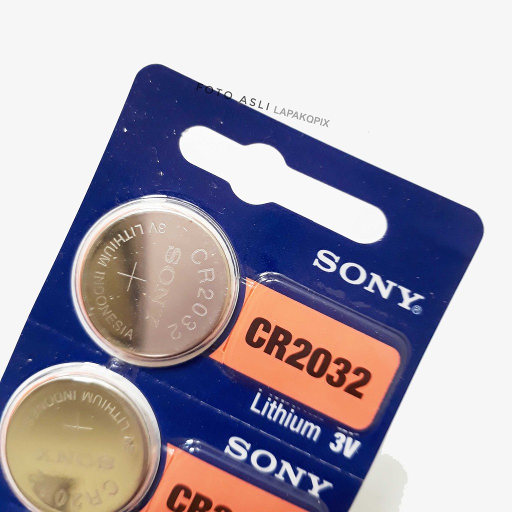 Jual Baterai Sony 2032 Original Batu Batre Asli Jam Digital Remote ...