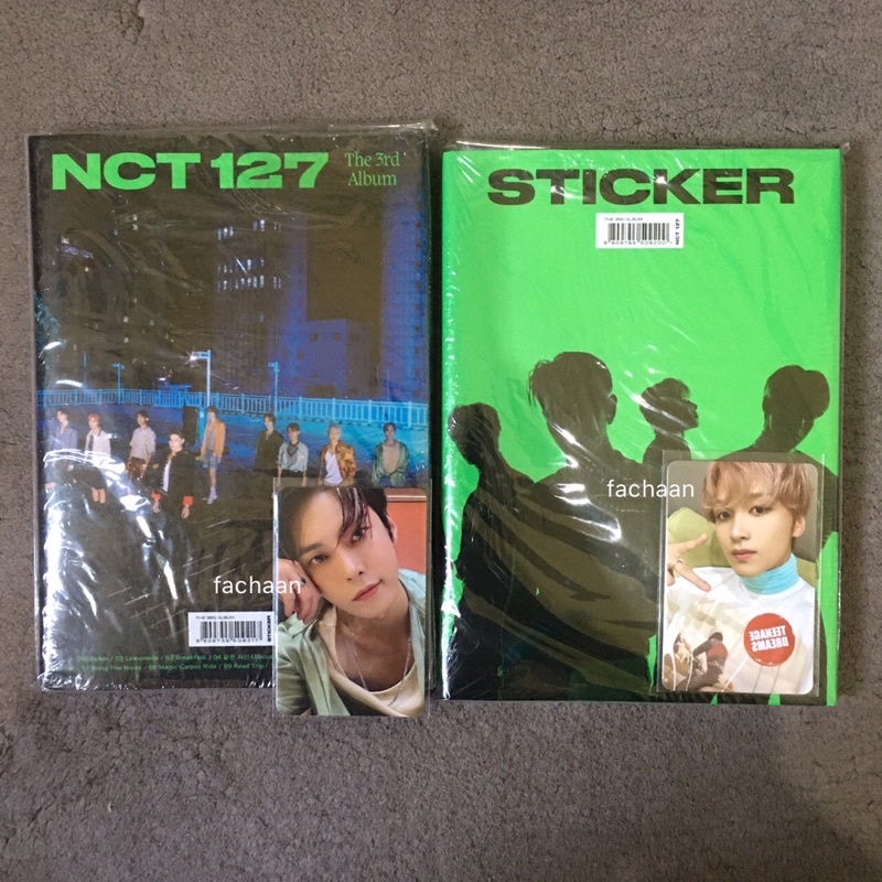 Jual [booked 25.2] nct 127 sticker album + poster (haechan set, doyoung ...
