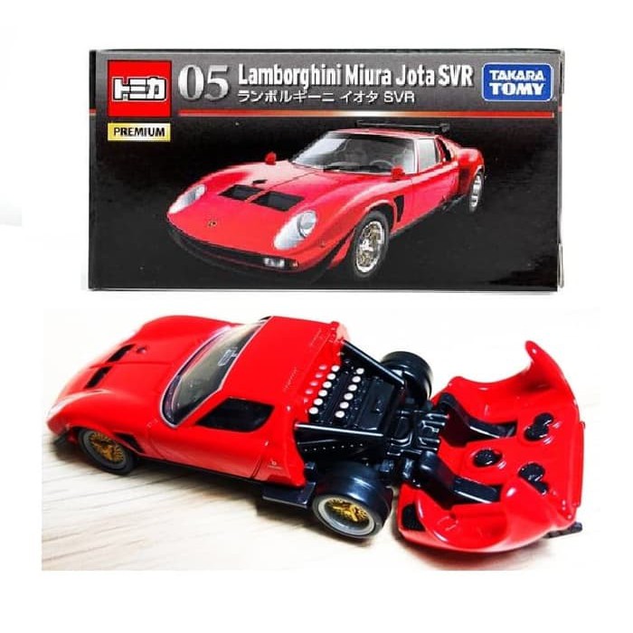 Jual Tomica PREMIUM 05 Lamborghini Miura JOTA SVR Takara tomy | Shopee Indonesia