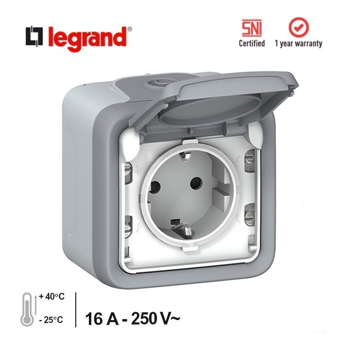Jual Legrand Plexo Stop Kontak Anti Air Waterproof IP55 (069733 ...