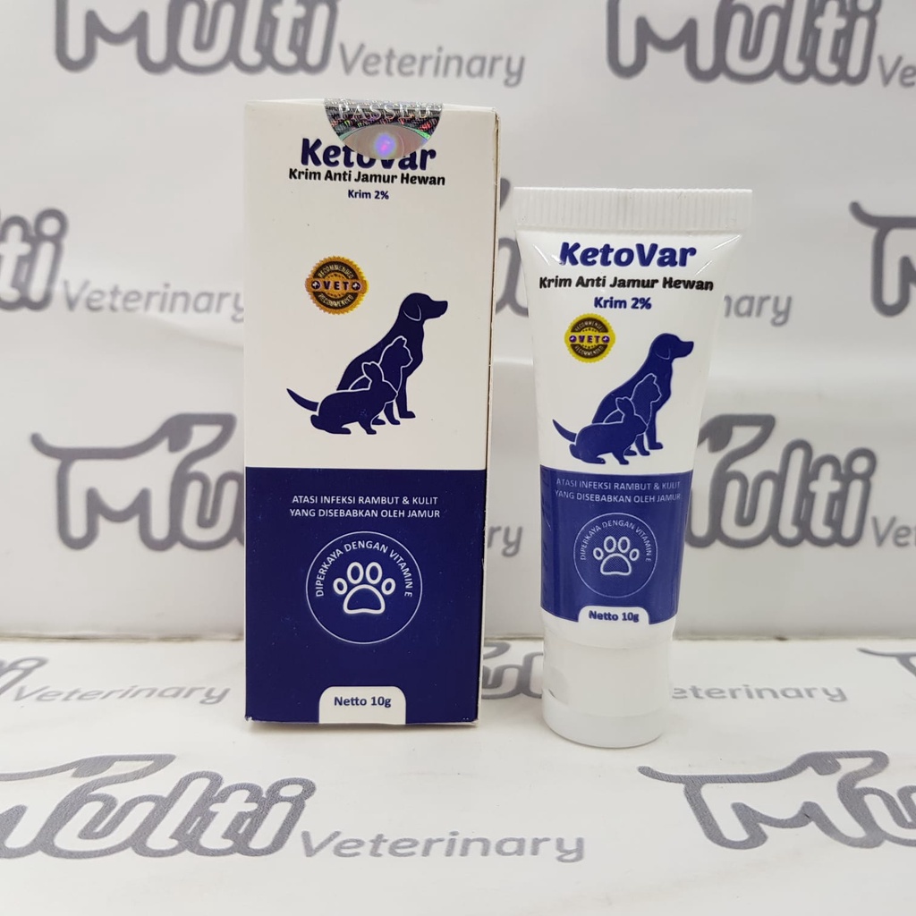 Jual KETOVAR 10gr Krim Anti Jamur Hewan Kucing Anjing Kelinci ...