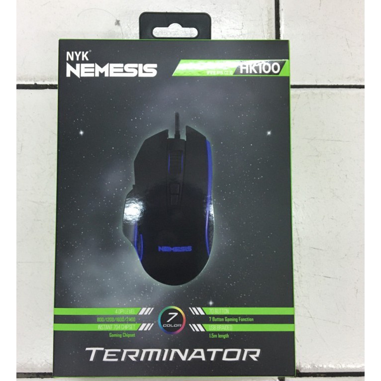 Jual MOUSE GAMING NYK HK100 / NYK NEMESIS TERMINATOR / GAMING MOUSE ...