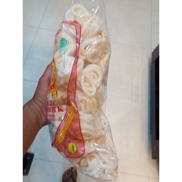 Jual Raja kerupuk kerupuk bangka sanggul asli ikan tenggiri isi 200grm ...