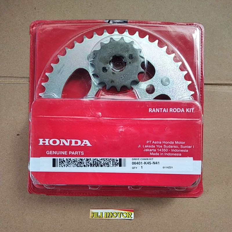Jual Gir set gir paket K45-N41 CBR 150 Led 06401-K45-N41 ori AHM | Shopee Indonesia