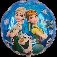 Jual Balon Bulat Frozen Elsa Anna Foil Round Balloon | Shopee Indonesia
