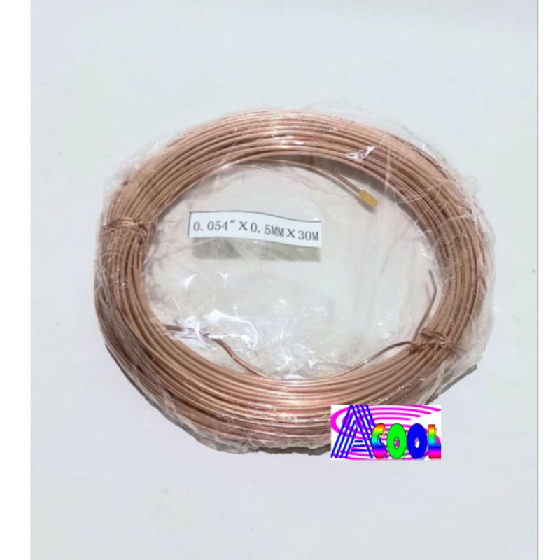 Jual Pipa Kapiler 0,54 mm Tembaga 30 M/1 Rol-Pipa Capiler AC-Kapiler ...