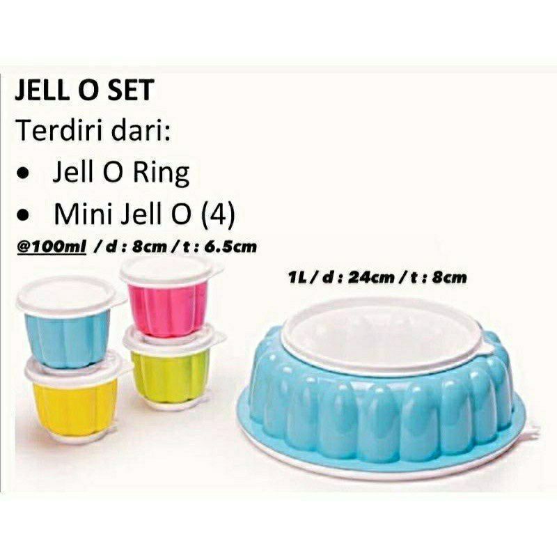 Jual Original tupperware 100% jell o set | Shopee Indonesia