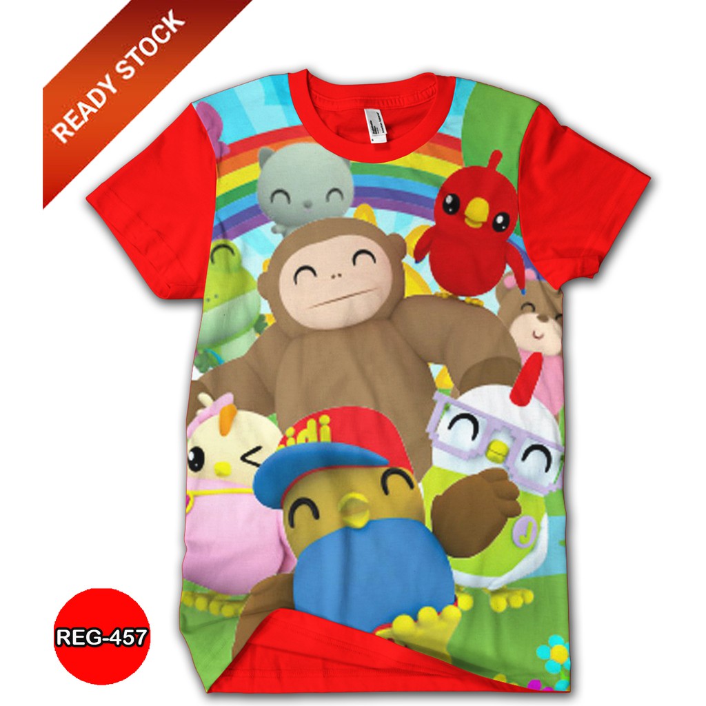 Jual Kaos Didi & Friends 3D Baju Anak dan Dewasa Kartun TV Animasi ...
