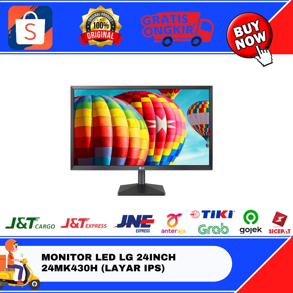 Jual MONITOR LED LG 24INCH 24MK430H (LAYAR IPS) | Shopee Indonesia
