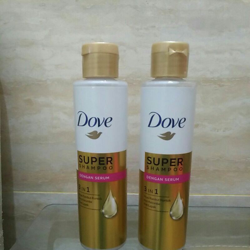 Jual Dove Super Shampoo 3 in 1 125ml | Shopee Indonesia