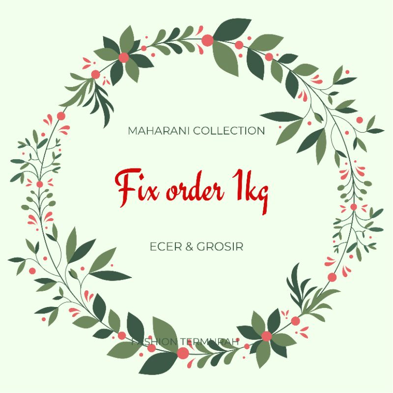 Jual FIX ORDER KONSUMEN | Shopee Indonesia