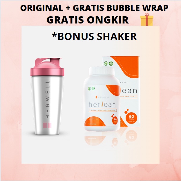 Jual HERLEAN 1 BOX ISI 60 KAPSUL ORIGINAL PEMBAKAR LEMAK BPOM BY ...