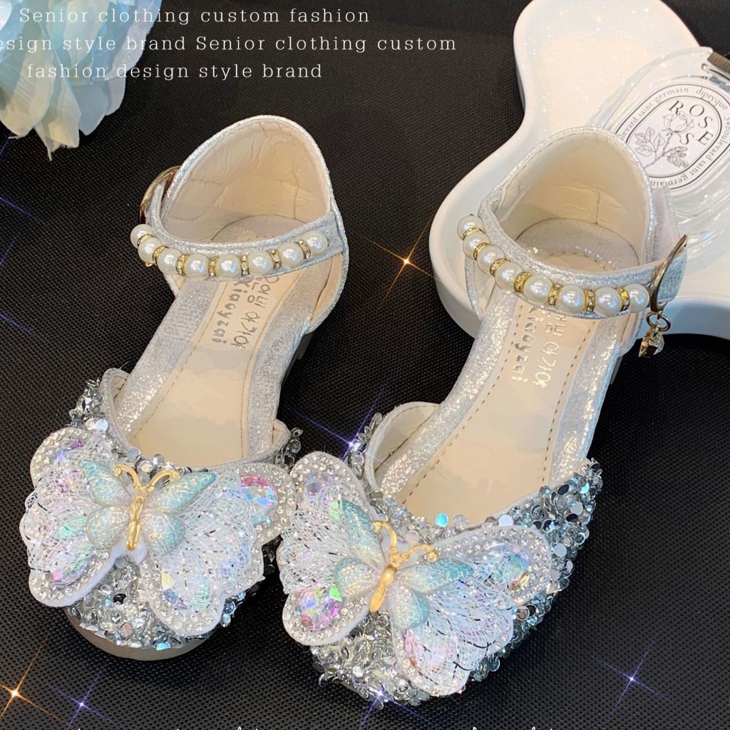 Jual 2025 NEW Baru Fashion Anak Perempuan Putri Sepatu Kupu-kupu Sandal ...