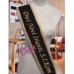 Jual Anek4,,Selempang wisuda bludru Renda 1 hari jadi /Selempang Bordir ...