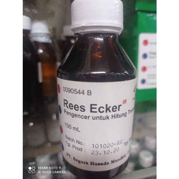 Jual REES ECKER 100ML INDO REAGEN | Shopee Indonesia