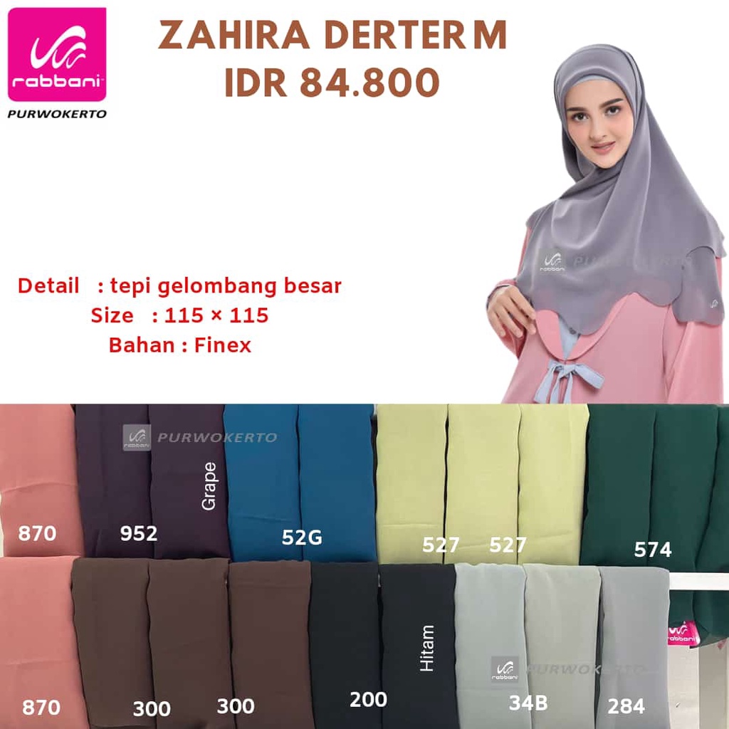 Jual (TERLARIS) RABBANI ZAHIRA DERTER - SEGIEMPAT RABBANI DERTER (SIZE M) | Shopee Indonesia
