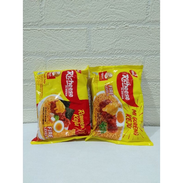 Jual Mi richeese level 0 level 3 (goreng & kuah) | Shopee Indonesia