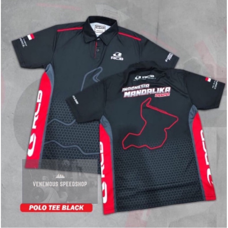 Jual Kaos / T-Shirt - Polo RCB Racing Boy Merchandise Moto Gp Mandalika ...