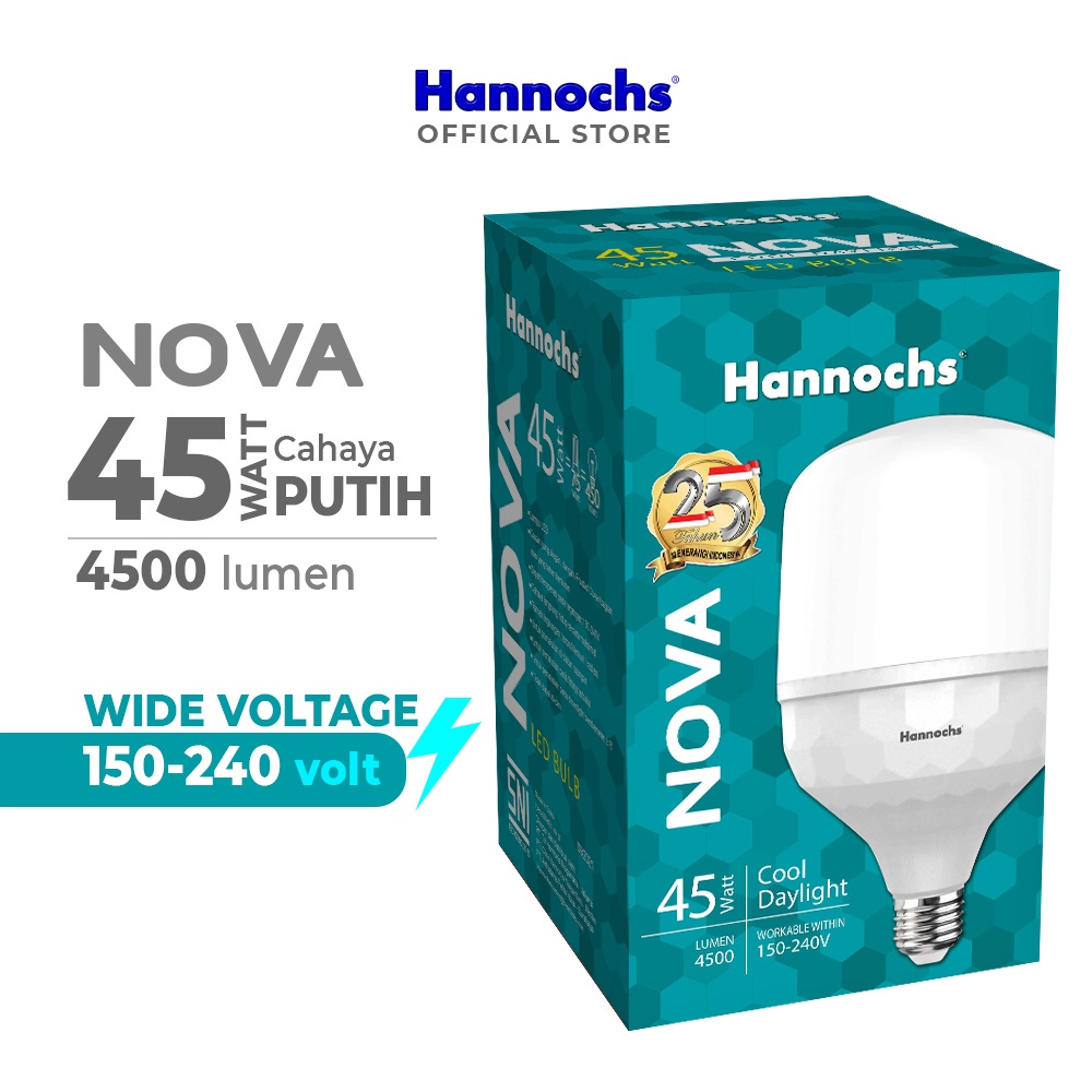 Jual Hannochs Lampu Led Nova 45 Watt Cahaya Putih | Shopee Indonesia