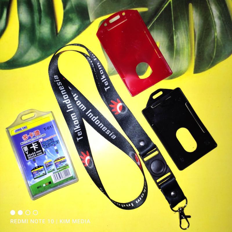 Jual Tali id card / Lanyard Telkom Indonesia Print Orange | Shopee ...
