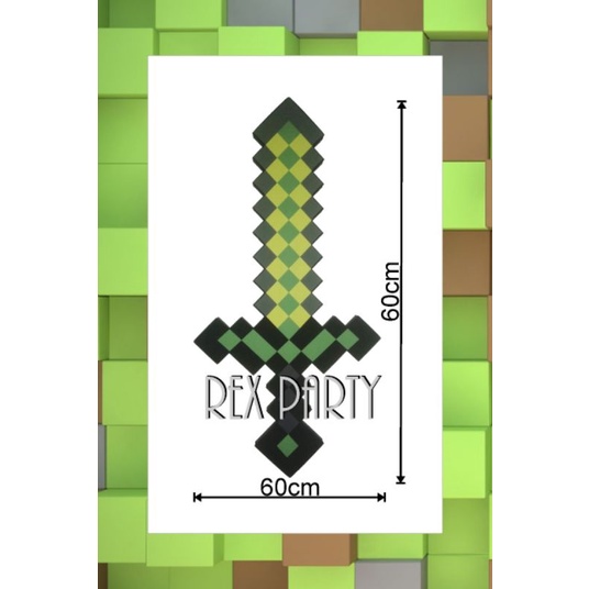 Jual Minecraft Sword / Pedang Minecraft / Minecraft Axe / Minecraft ...