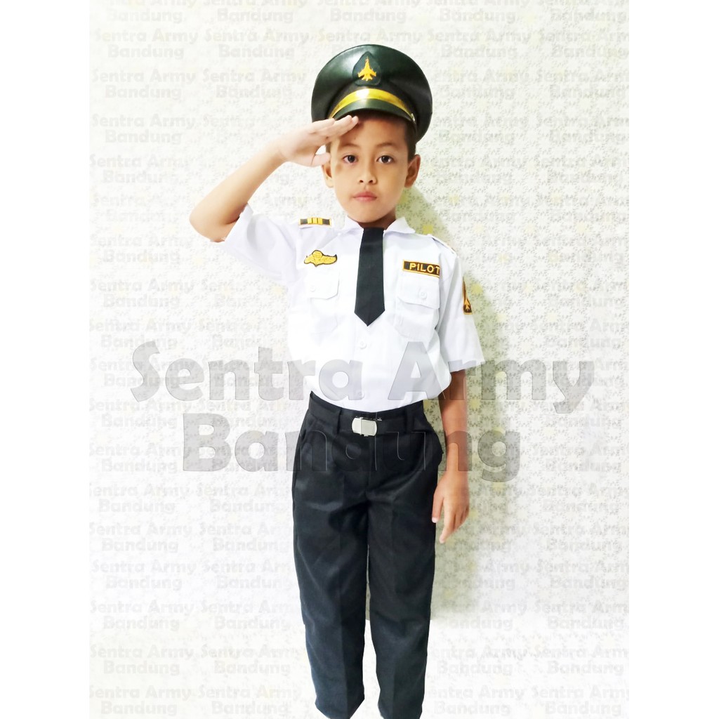 Jual Seragam Pilot Anak Baju Pilot Zet | Shopee Indonesia