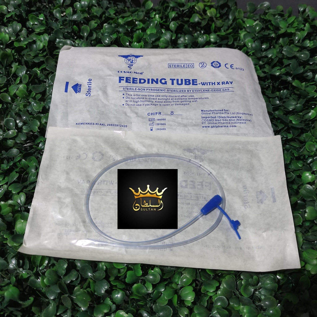 Jual Feeding Tube With x Ray Size 6, 8, 10 (Cosmomed) | Shopee Indonesia