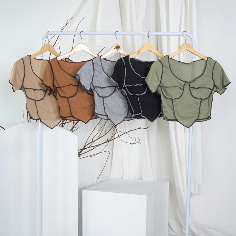 Jual Stitch Buster Crop Top (DS) | Shopee Indonesia