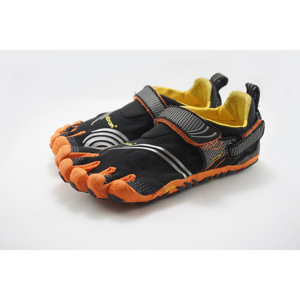 Jual Vibram Fivefingers Komodo Sport Black Orange Gray Original ...