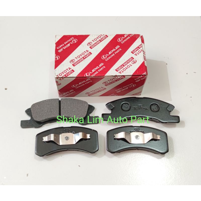 Jual Brake Pad Front Kampas Rem Depan Toyota Agya Daihatsu Ayla Manual MT Mirage 04491 - BZ010 ...