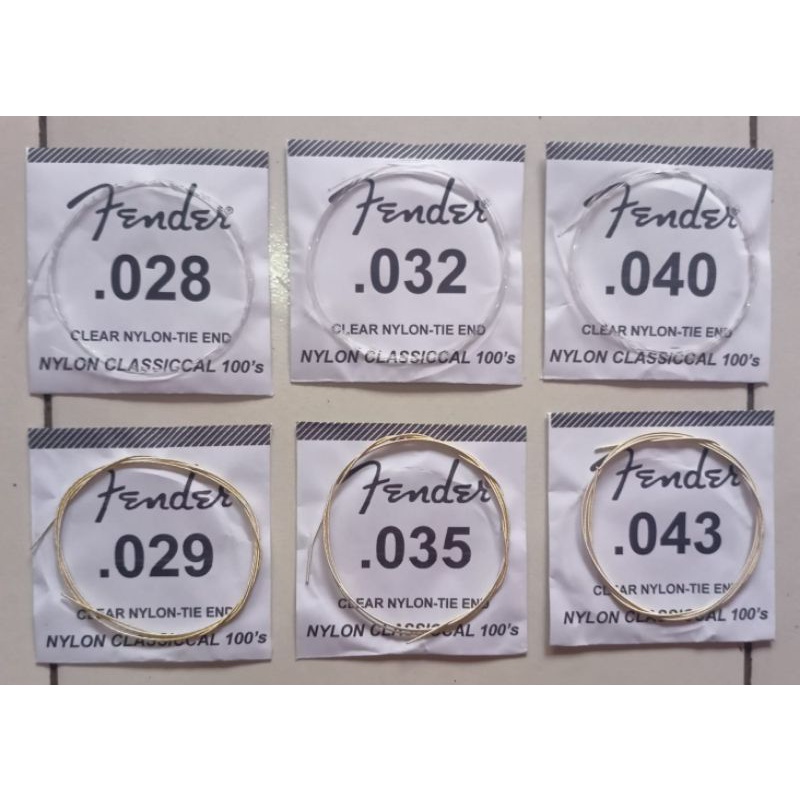 Jual senar gitar nilon/nylon/clasic eceran/satuan | Shopee Indonesia