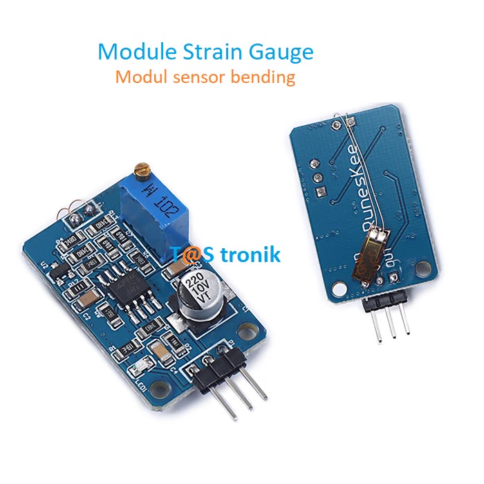 Jual Modul Amplifier Strain Gauge Module Sensor Bending Strain Gauge Y3 ...