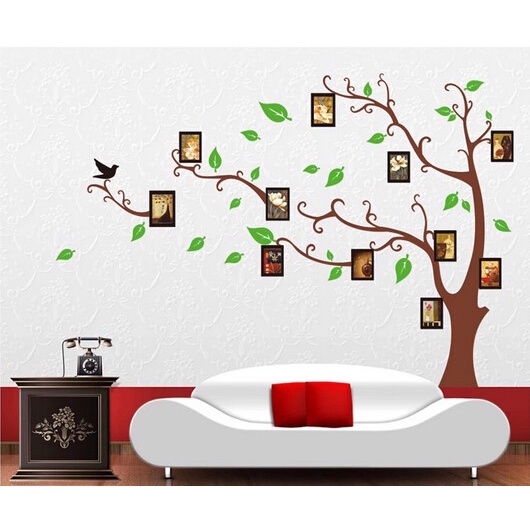 Jual METH WALLSTICKER POHON HIJAU GREEN TREE BRANCH RANTING STIKER ...