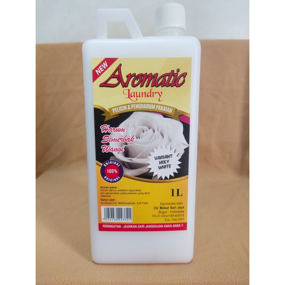 Jual Pewangi Pakaian Pelicin Setrika Pengharum Baju Aromatic Laundry ...