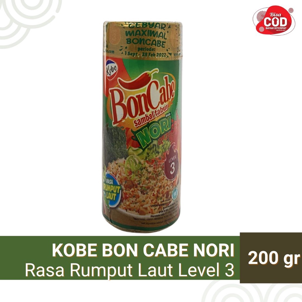Jual Boncabe Nori Botol 35 gr - Bon cabe Nori Botol 35 gr | Shopee ...