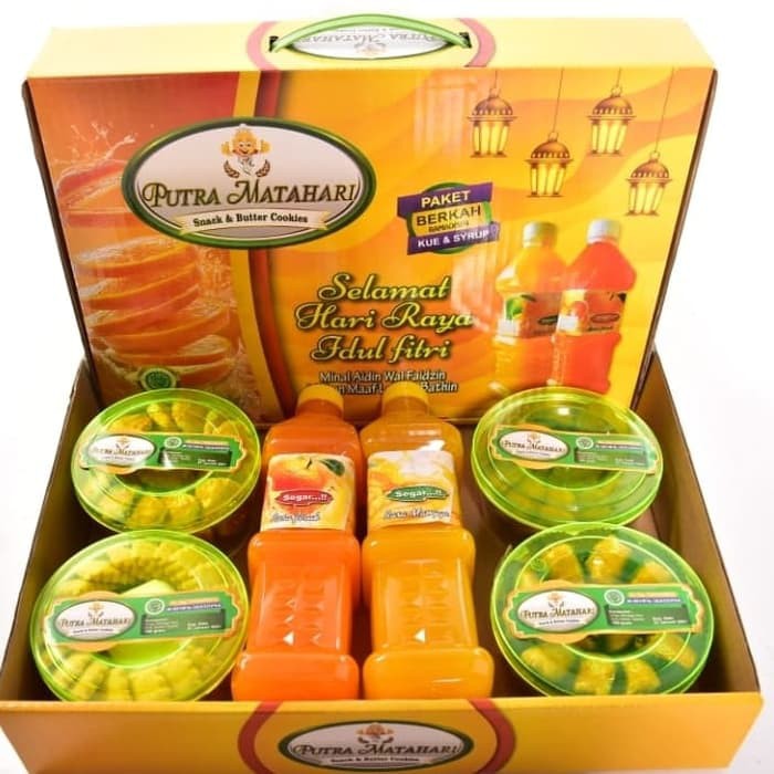 Jual kue kering lebaran putra matahari sirop sirup aroma sari mona sari ...