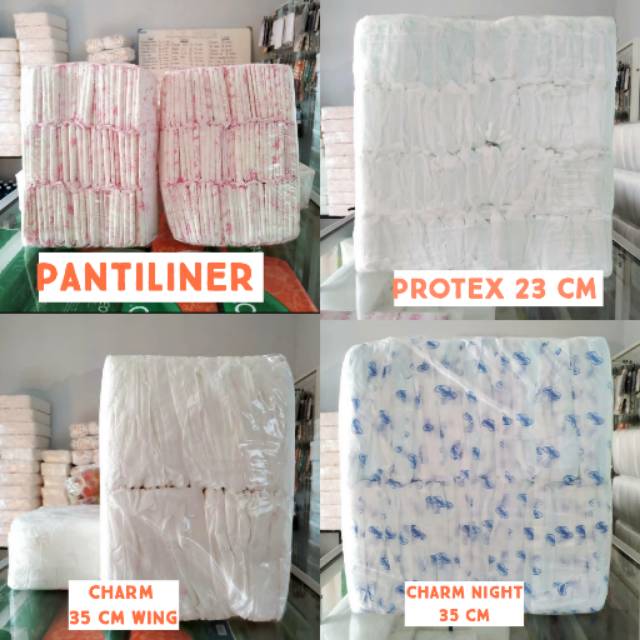 Jual CHARM BODY FIT EXTRA DRY repack los pack isi 50 /100/70 23cm ,29cm,35cm | Shopee Indonesia