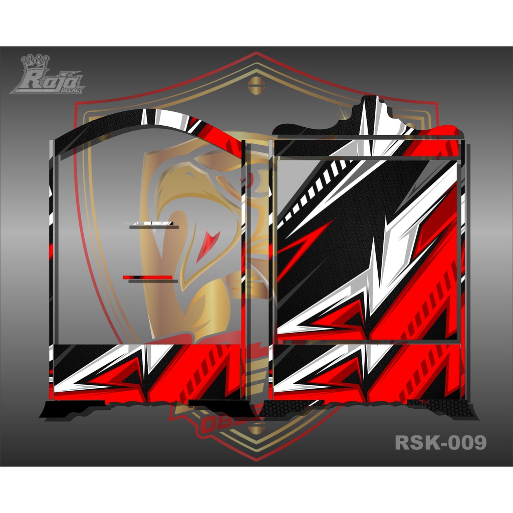 Jual Decal Sticker Sangkar Burung Kotak Koper,Kosan,Ebod Desain Custom ...