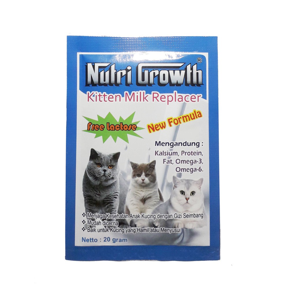 Jual Susu Kucing Sachet Nutri Growth | Shopee Indonesia